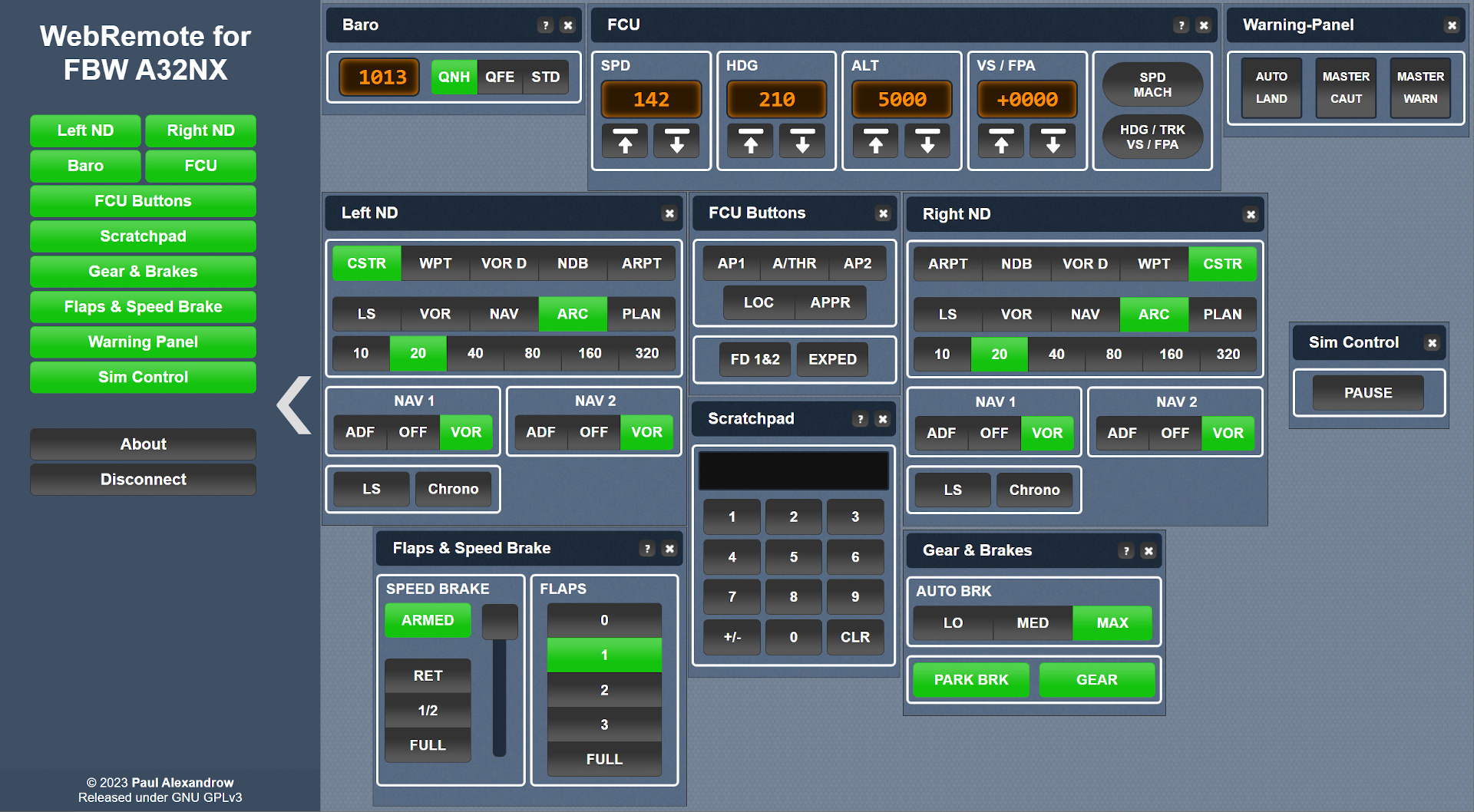 Remote Control for Microsoft Flight Simulator – Paul Alexandrow